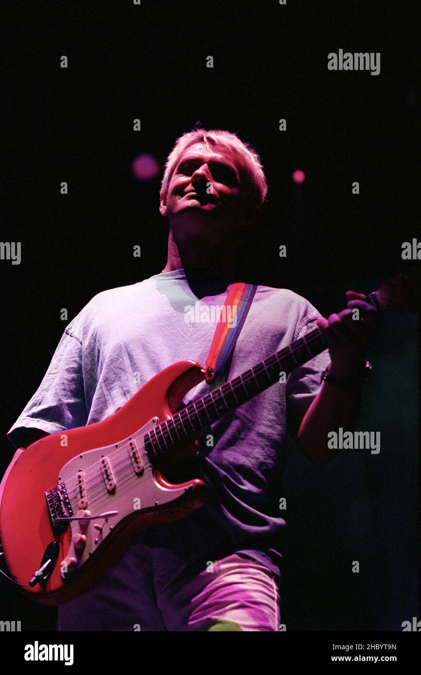 Mike Oldfield performing material from his latest album 'The Guitars ...