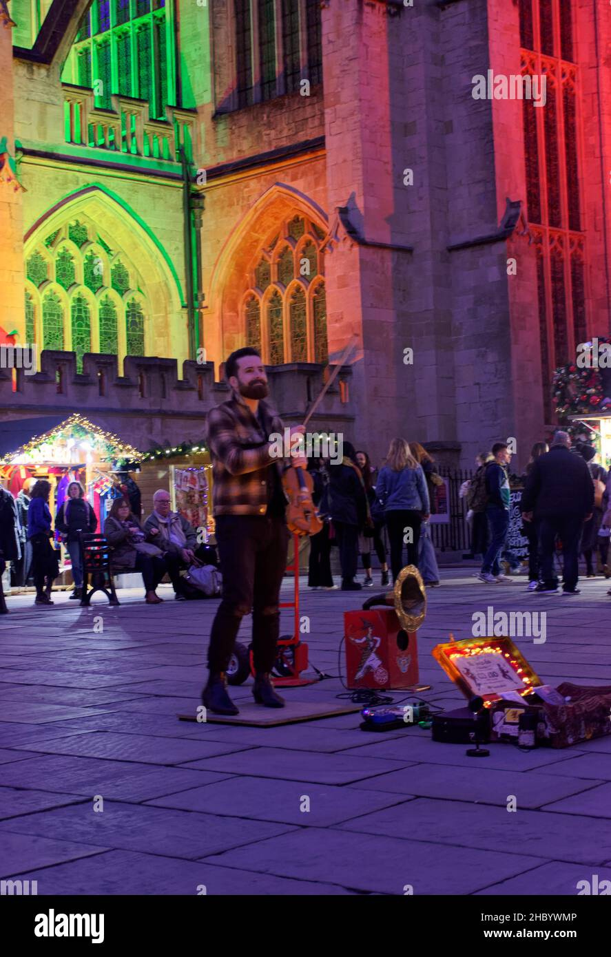 bath street performance Stock Photo - Alamy