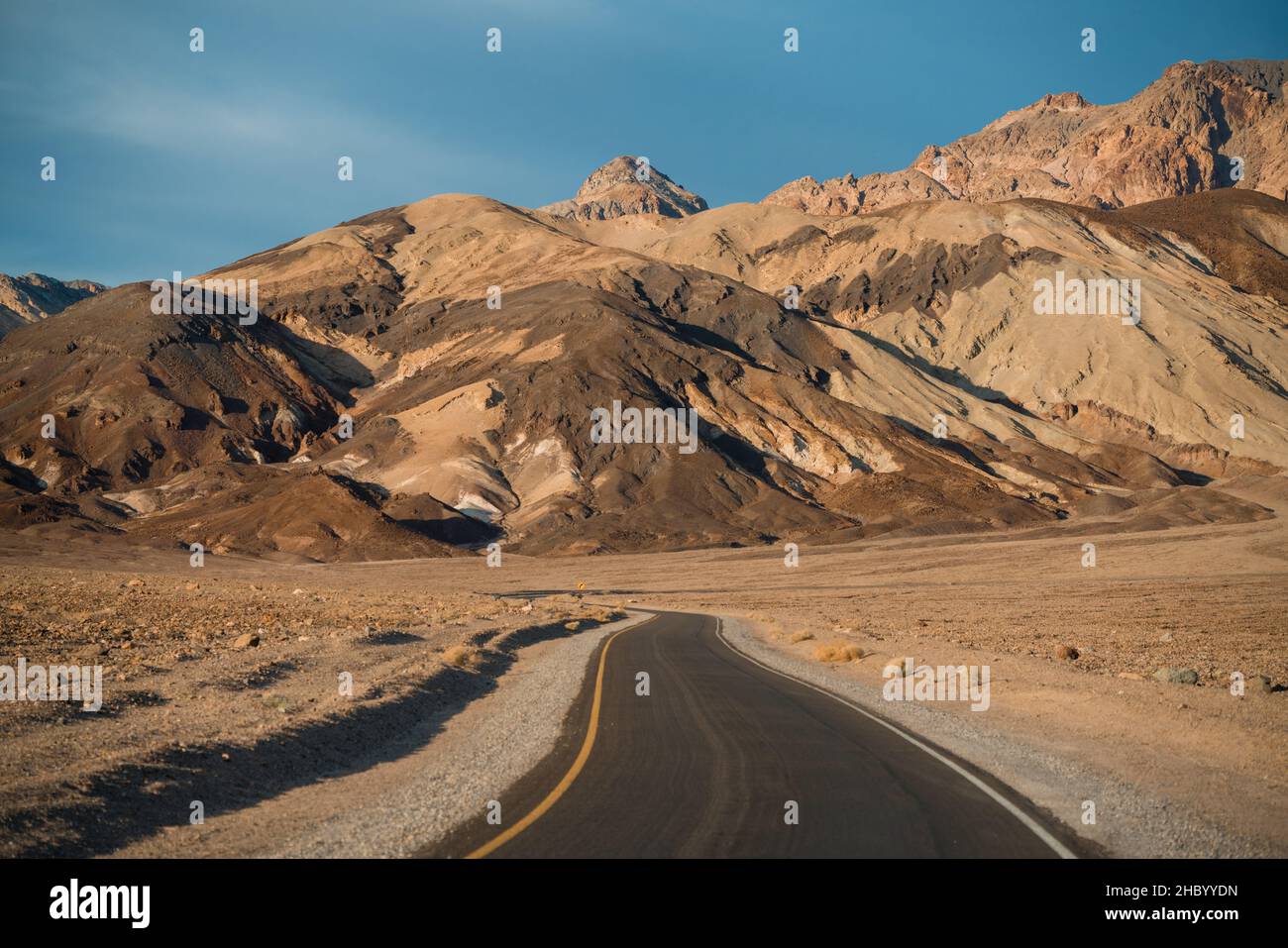 Artists Drive in Death Valley National Park Stock Photo - Alamy