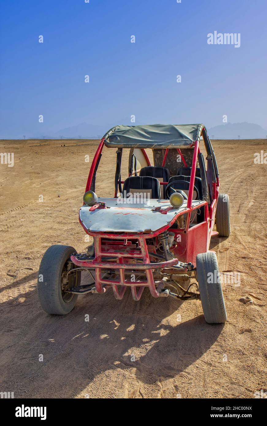 Dune buggy, recreational motor vehicle with large wheels Stock Photo ...
