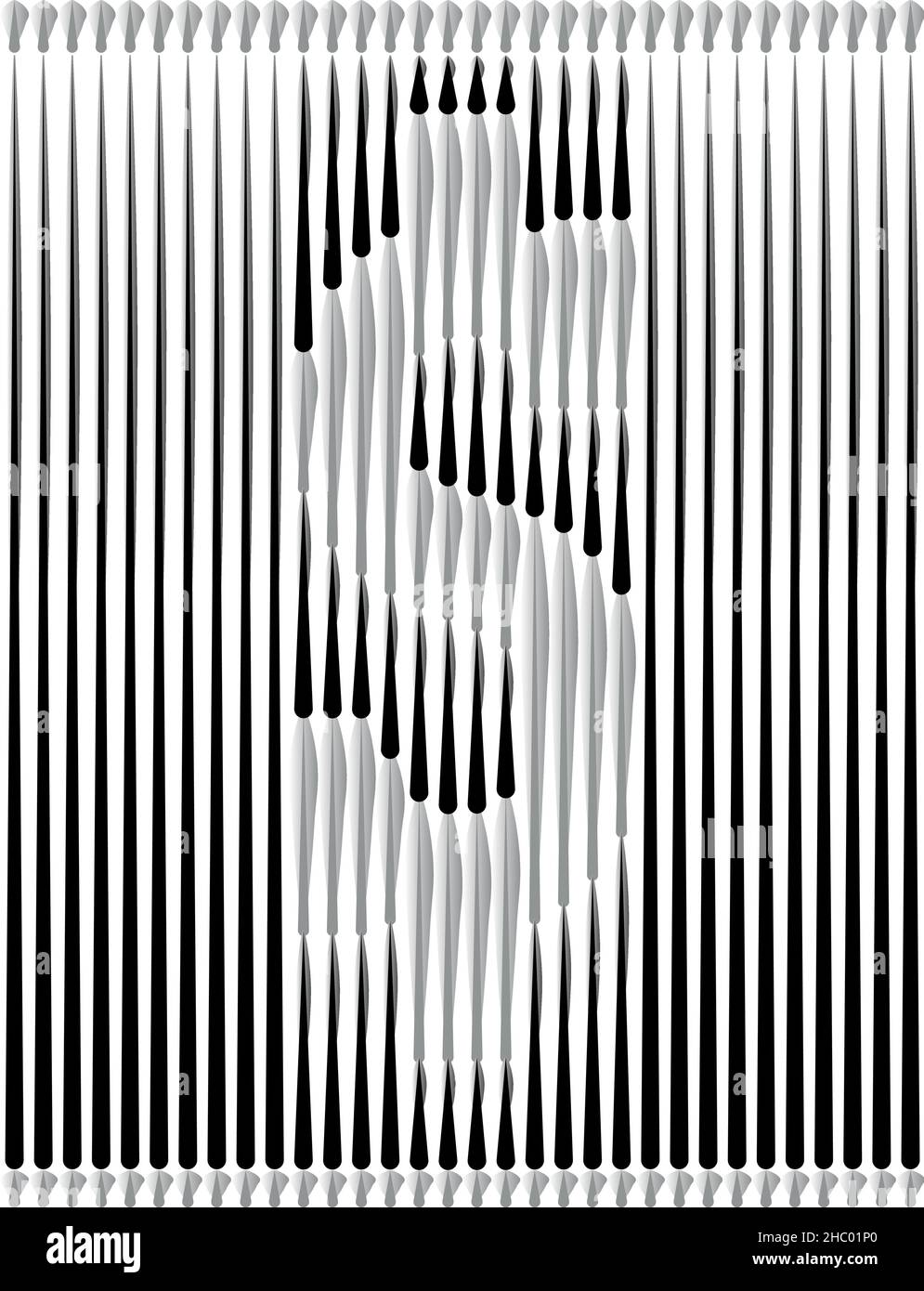 Lines Forming Symbols Logo Design - Dollar symbol illustration Stock ...