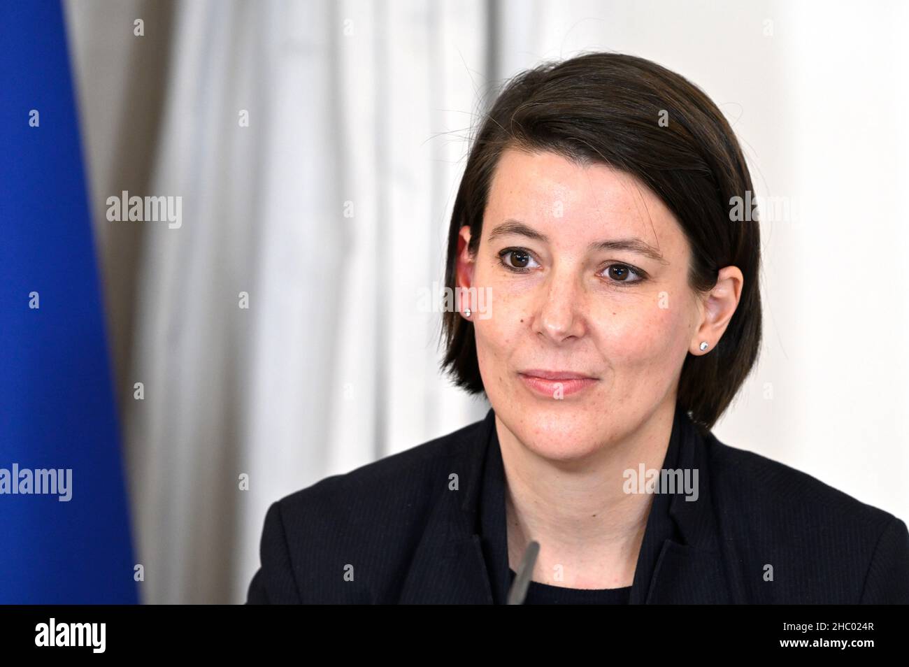 Vienna, Austria. 22nd Dec, 2021. Press conference on the corona ...
