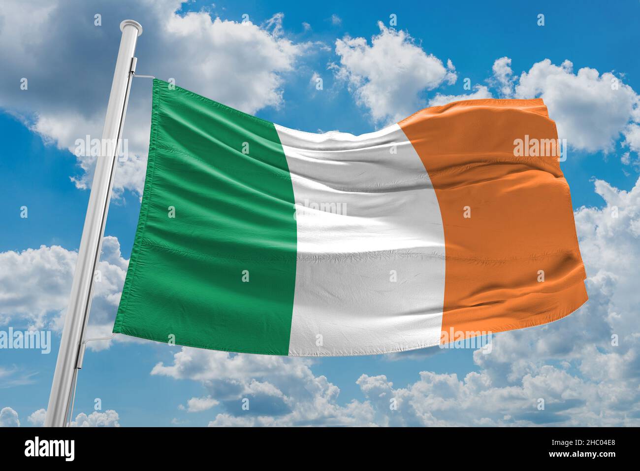 Flag of Ireland The national flag of Ireland Stock Photo - Alamy