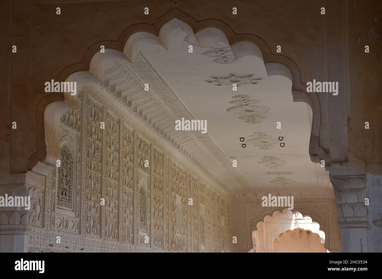 Inside view amber fort jaipur hi-res stock photography and images - Alamy