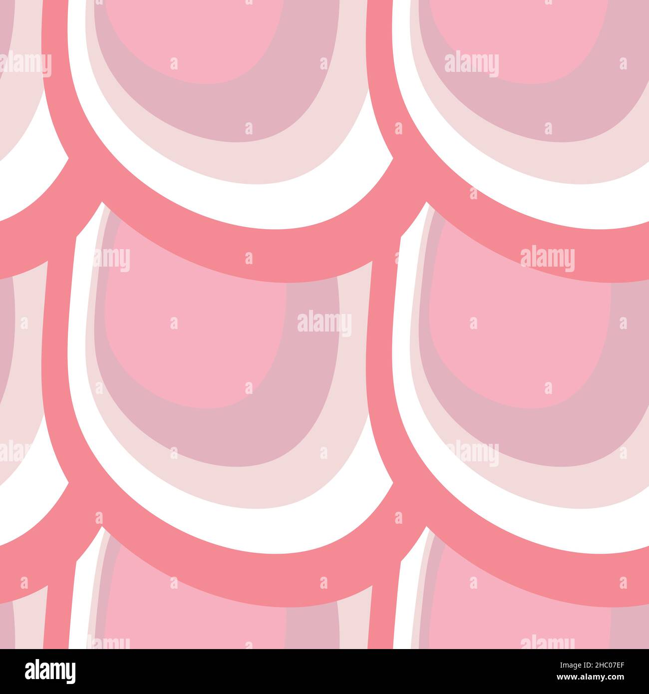 Illustration A seamless pattern on a square background - the scales of ...