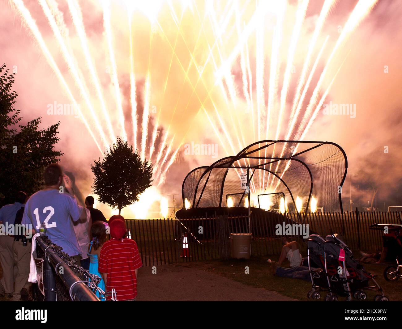 Ridgewood- 05-JUL-RN66960 - Ridgewood Fireworks Celebration. Brilliant ...