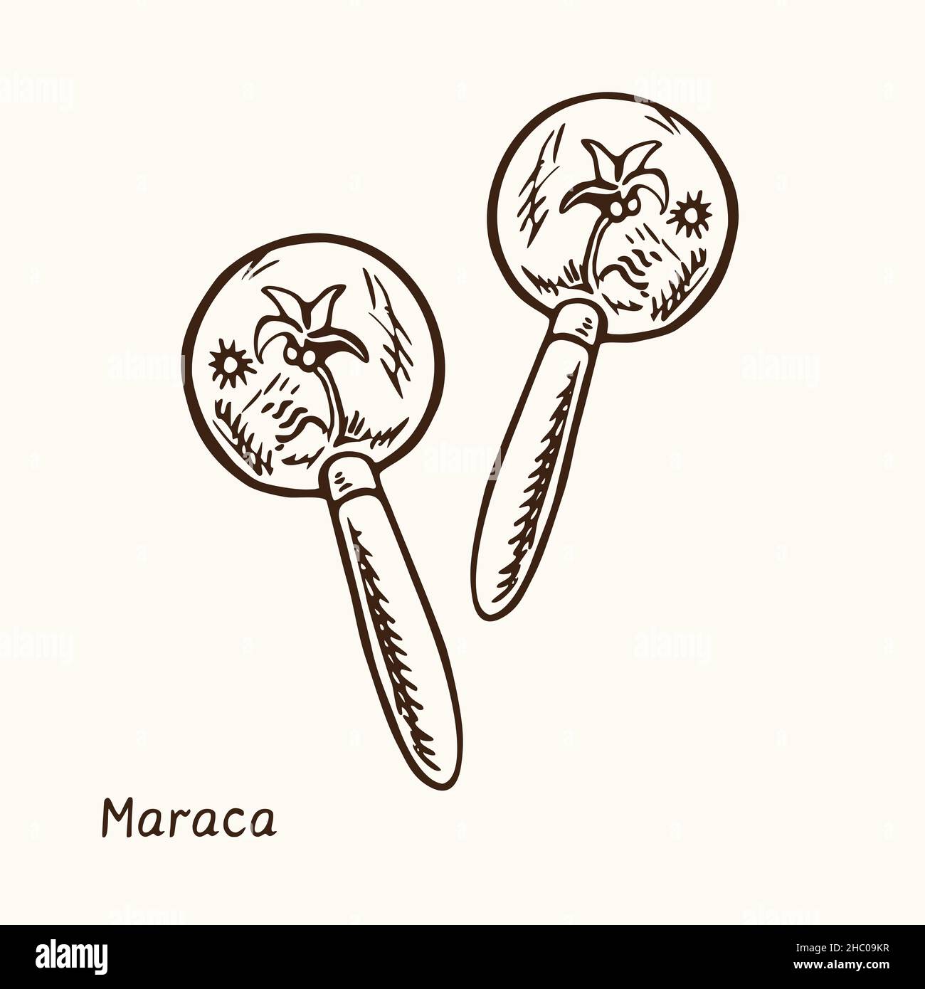 Drawing A Maracas at Ina Lillard blog