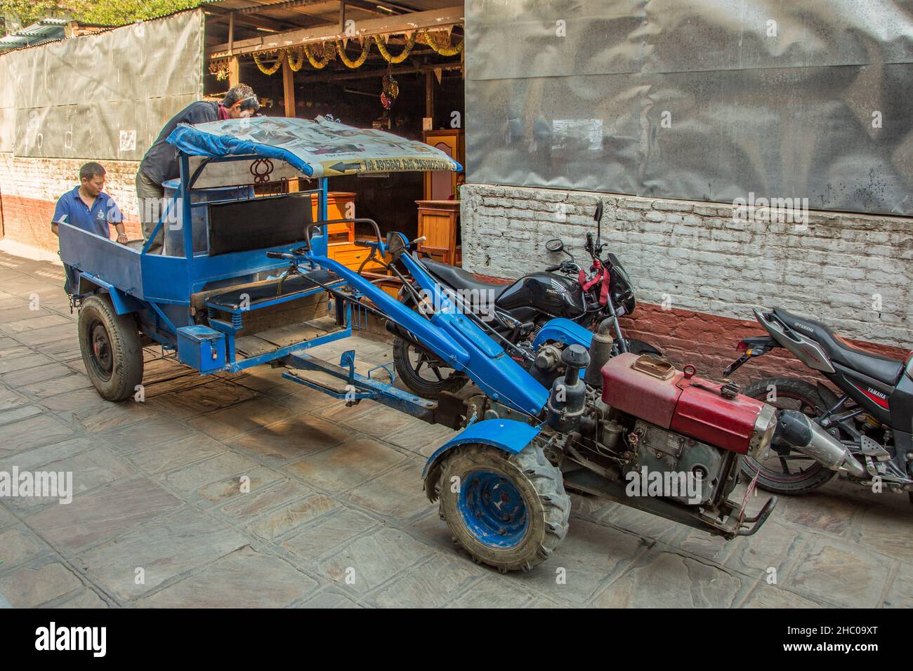 Two wheel tractor hi-res stock photography and images - Alamy