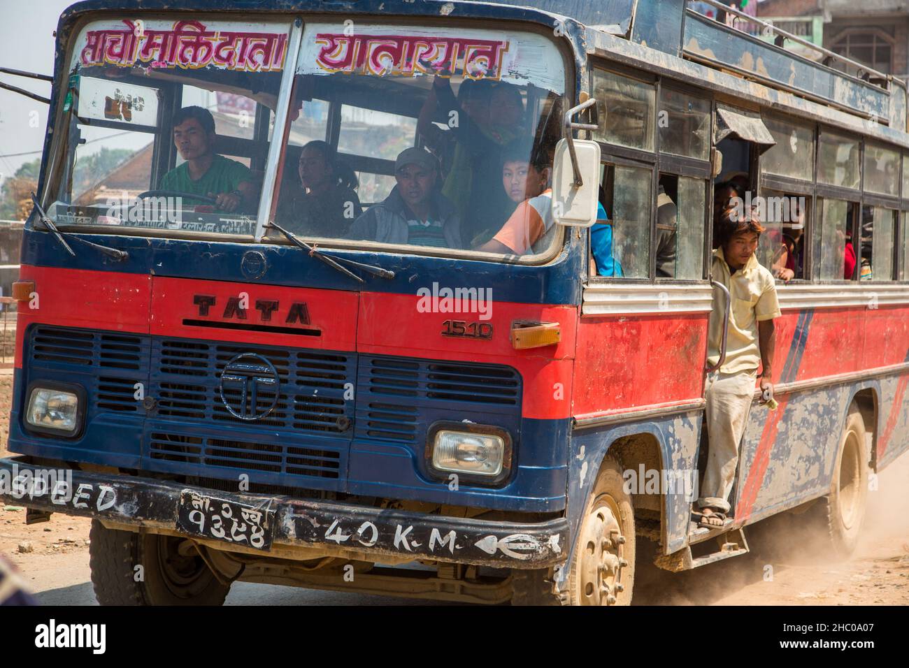 Public transport nepal hi-res stock photography and images - Alamy