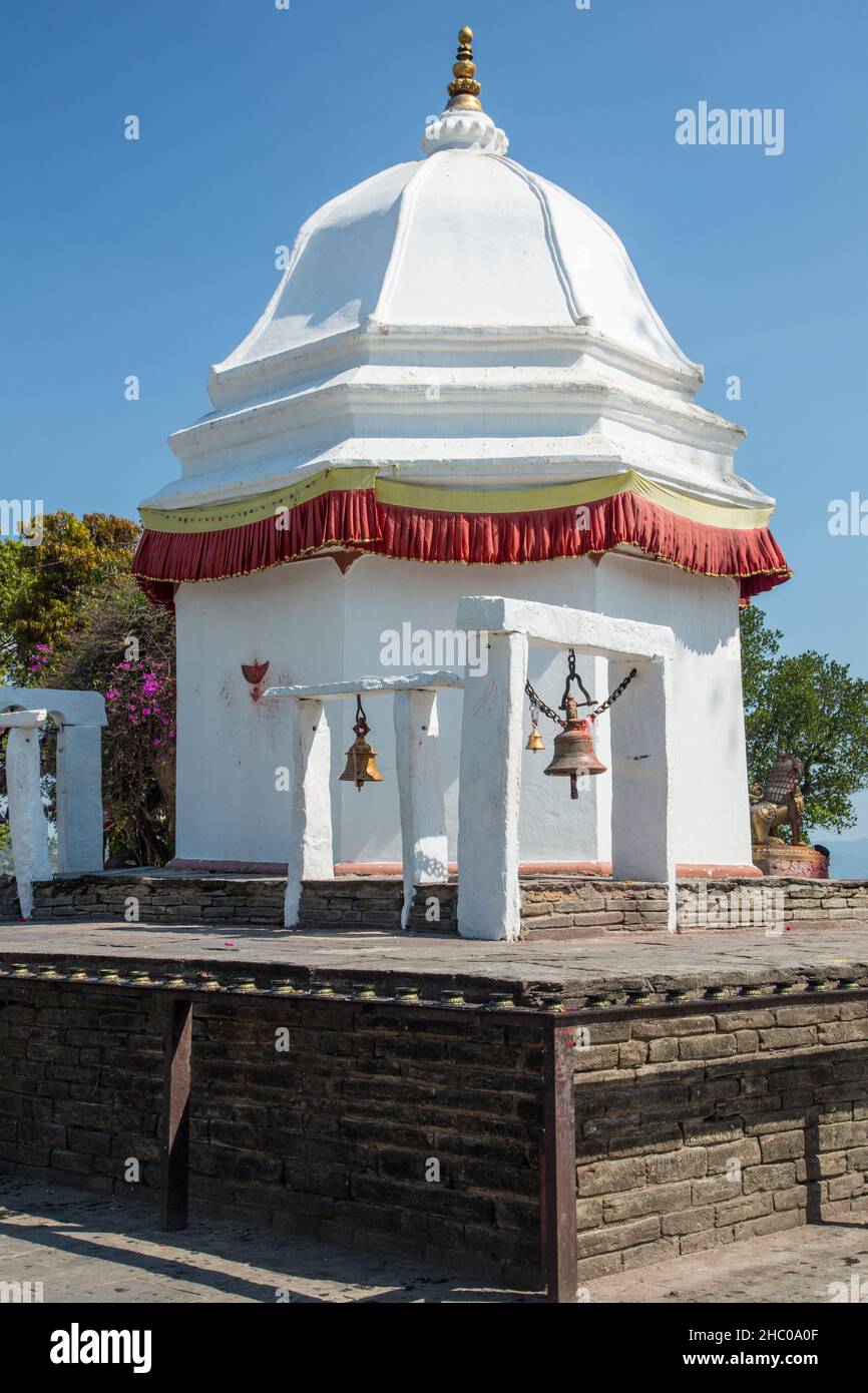The main sikhara-style temple at the Binhdaya Basini temple complex ...