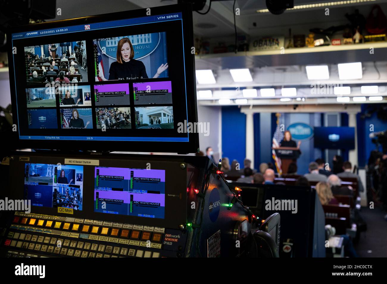 December 22, 2021 - Washington, DC, United States: White House Press ...