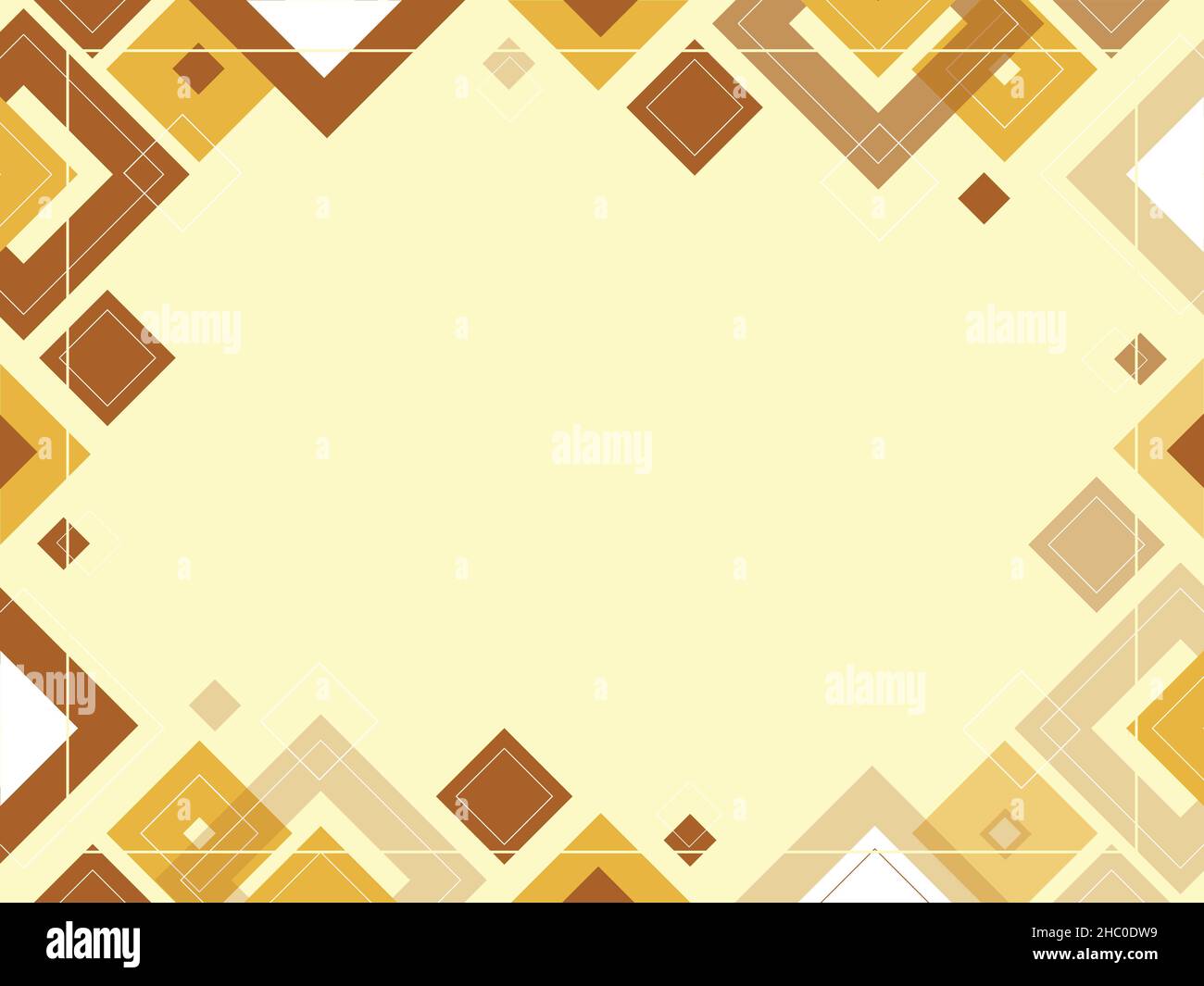 Abstract geometric brown and beige background made from squares and ...