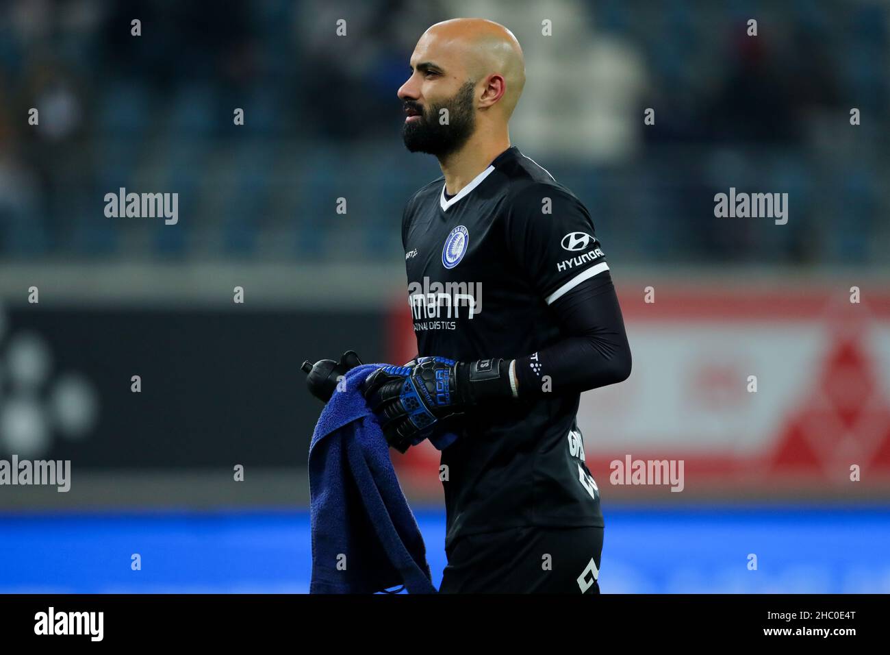 GENT, BELGIUM - DECEMBER 22: goalkeeper Sinan Bolat of KAA Gent during ...