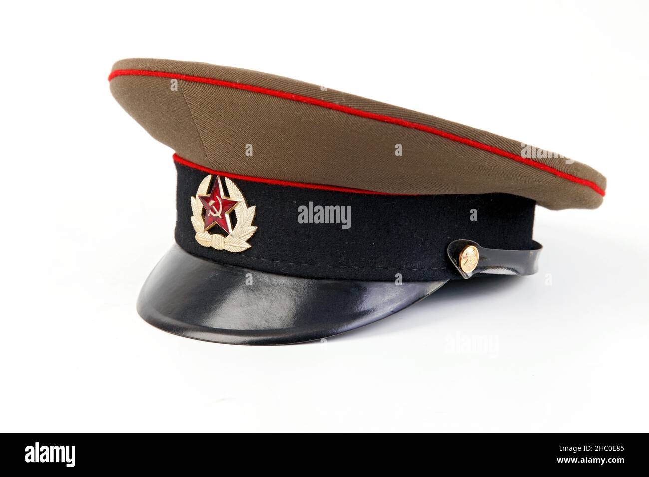 old russian cap Stock Photo - Alamy