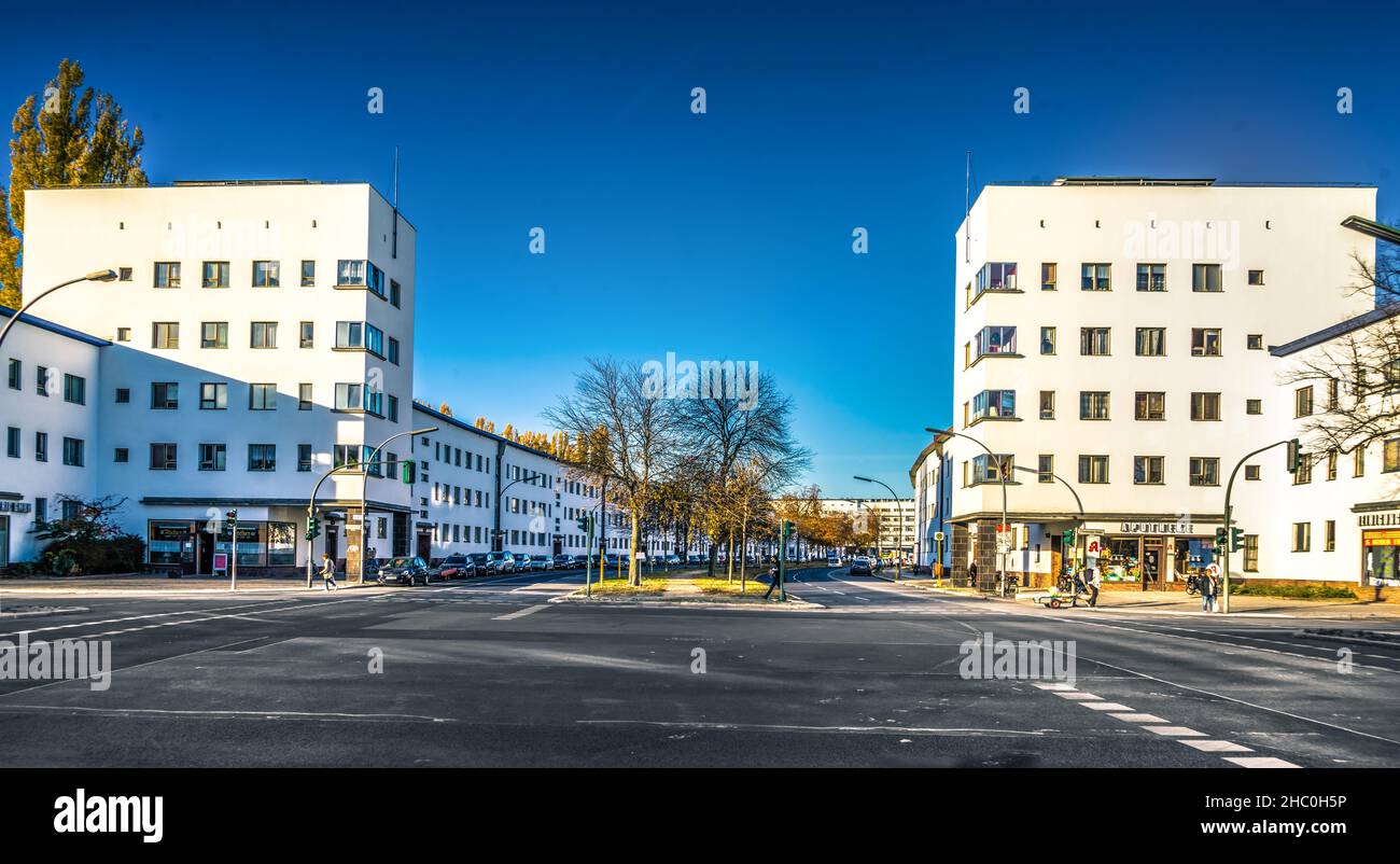 White City (Weiße Stadt), Berlin, Modernism, Wohnsiedlung, Neues Bauen ...