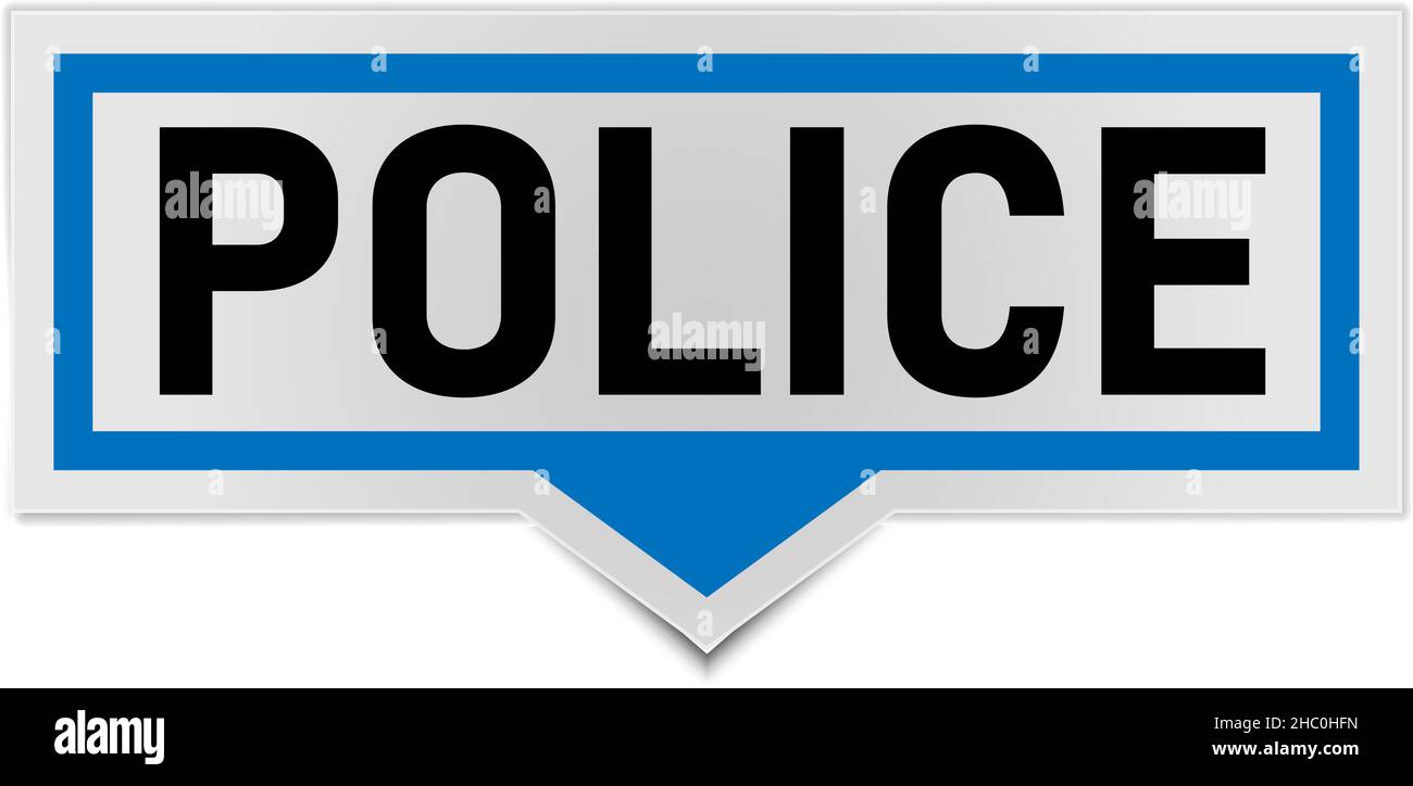 Police word PRICE TAG isolated on WHITE background. EPS 10 vector ...