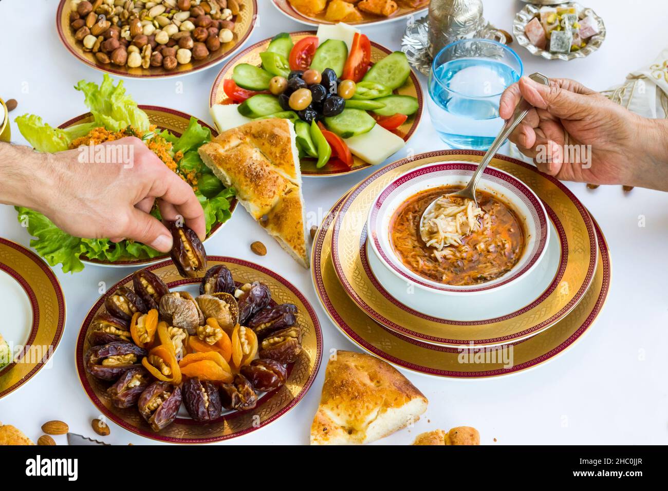 Ramadan dinner hi-res stock photography and images - Alamy