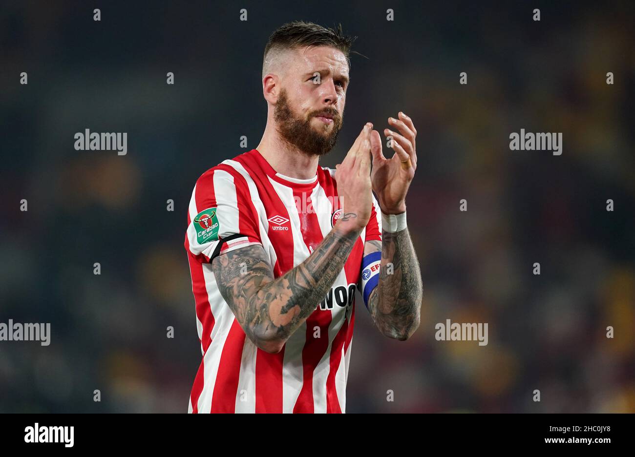 Pontus jansson brentford carabao cup hi-res stock photography and images - Alamy