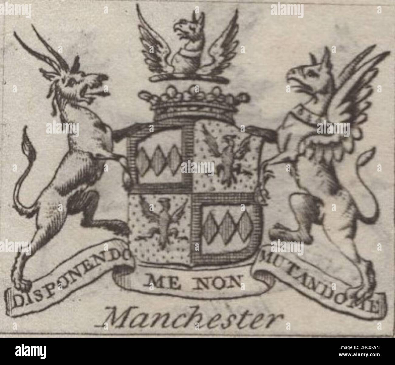 Manchester coat of arms hi-res stock photography and images - Alamy