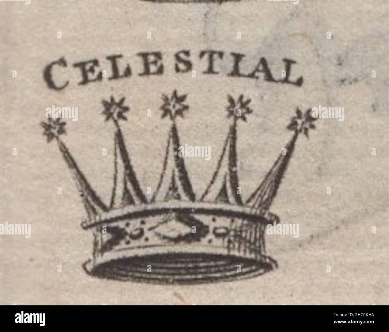 antique 18th century engraving heraldy coat of arms, English Heraldic ...