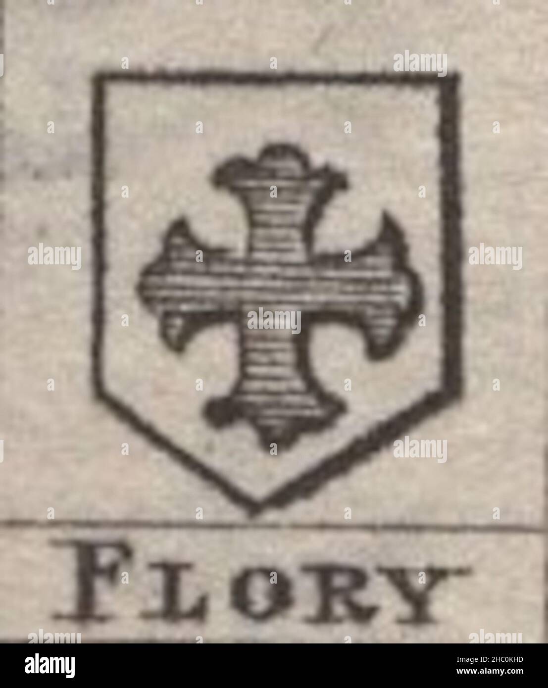 antique 18th century engraving heraldy coat of arms, English Heraldic ...