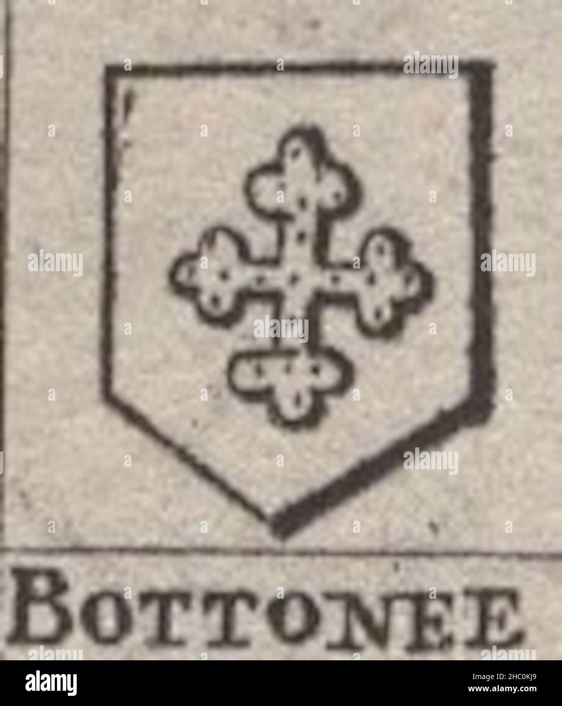 antique 18th century engraving heraldy coat of arms, English Heraldic ...