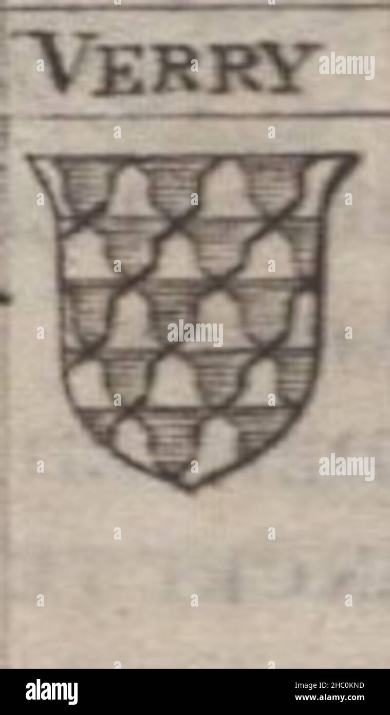 antique 18th century engraving heraldy coat of arms, English Heraldic ...