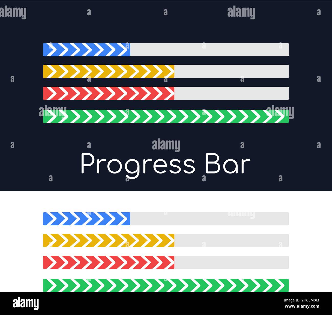 Download status of the application, files. Progress bar. User interface ...