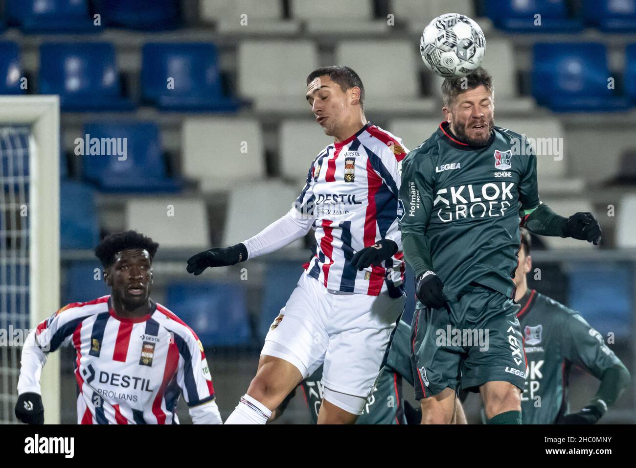 TILBURG, Netherlands, 22-12-2021, football, , Dutch eredivisie, season 2021 / 2022, during the ...