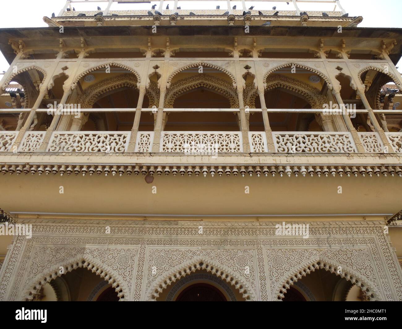 Mubarak Mahal, entrance of the city palace, Jaipur Stock Photo - Alamy