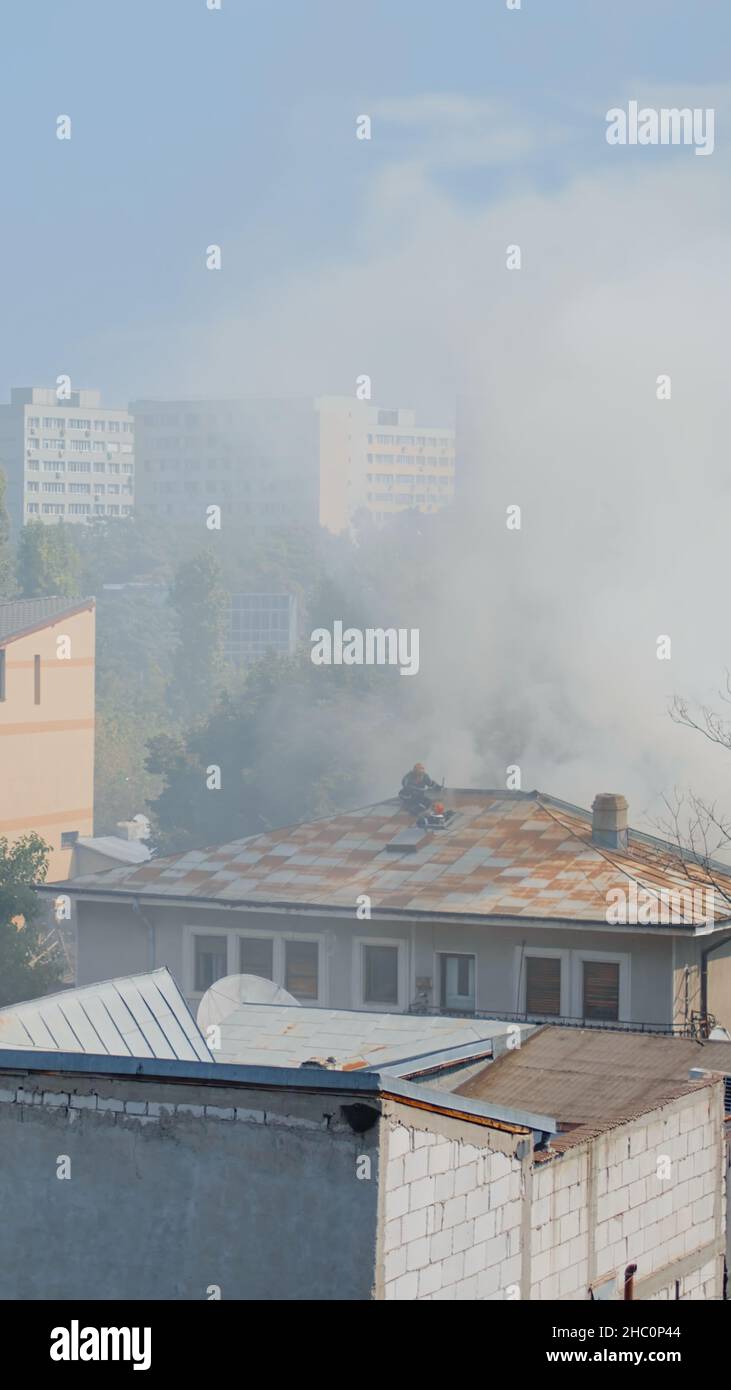 Firefighting platform truck hi-res stock photography and images - Alamy