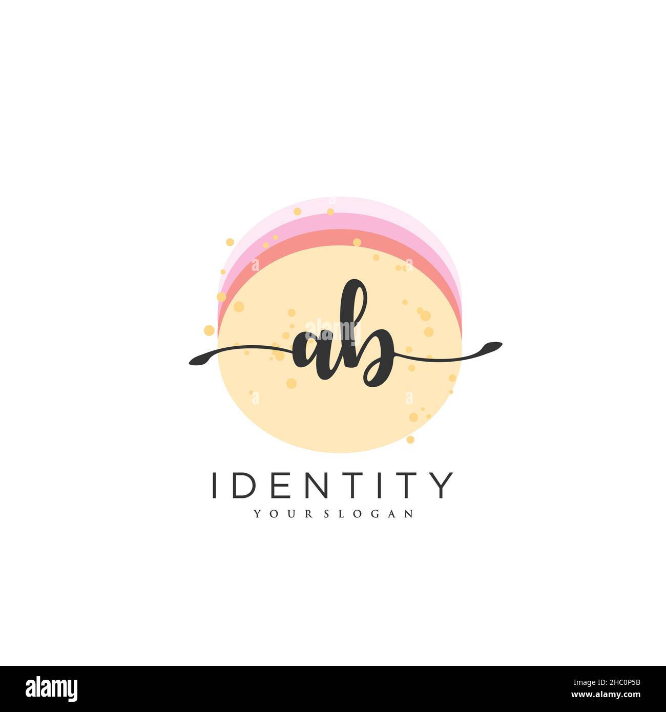 Ab signature hi-res stock photography and images - Alamy