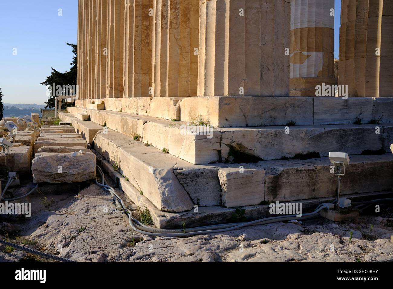 View of the Parthenon in Athens, Greece Stock Photo - Alamy