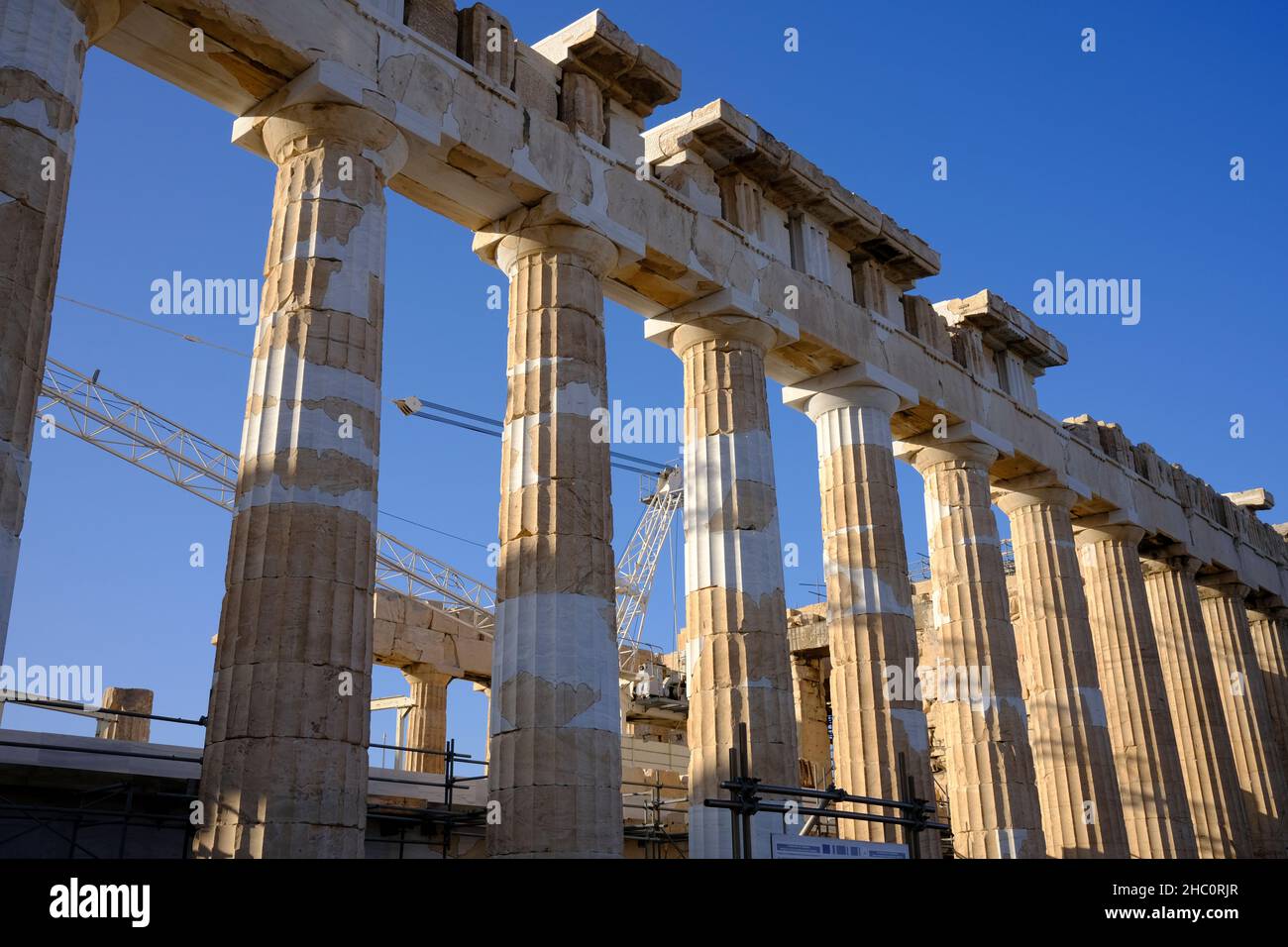 View of the Parthenon in Athens, Greece Stock Photo - Alamy