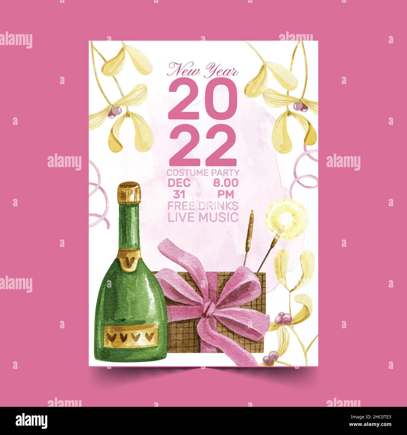 Vertical tinsel Stock Vector Images - Alamy