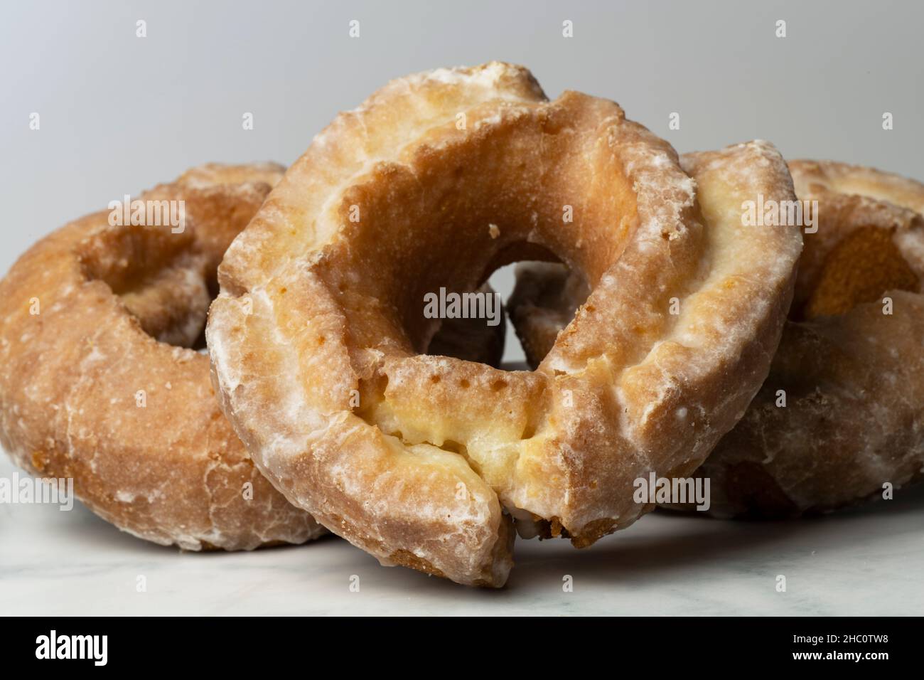 Fresh old fashioned doughnuts (donuts Stock Photo - Alamy