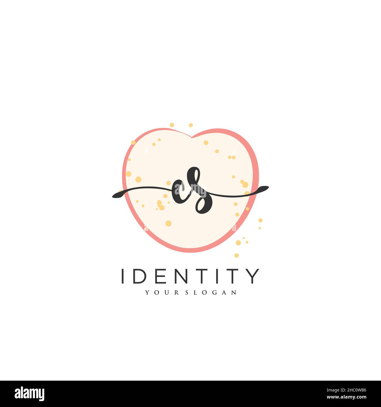 Cs initial logo hi-res stock photography and images - Alamy