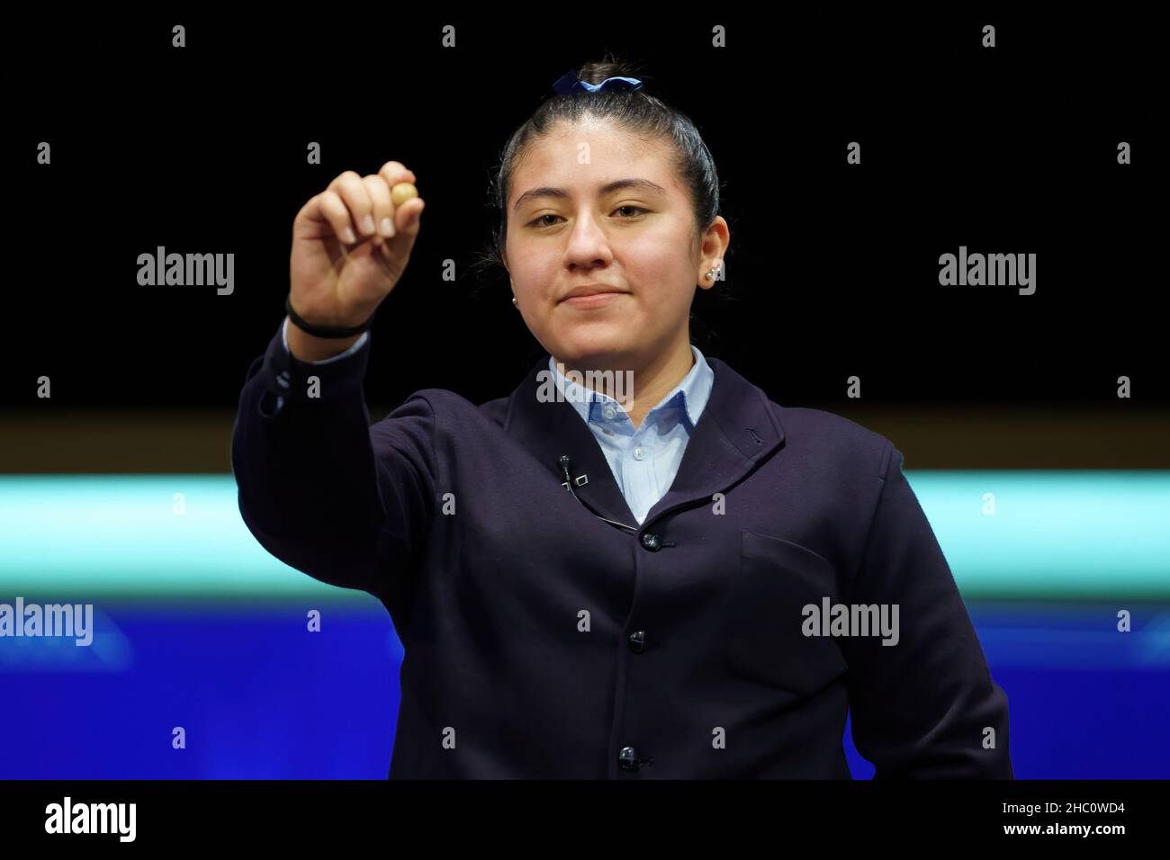 Yanisse Alexandra, one of the girls from the San Ildefonso residence ...