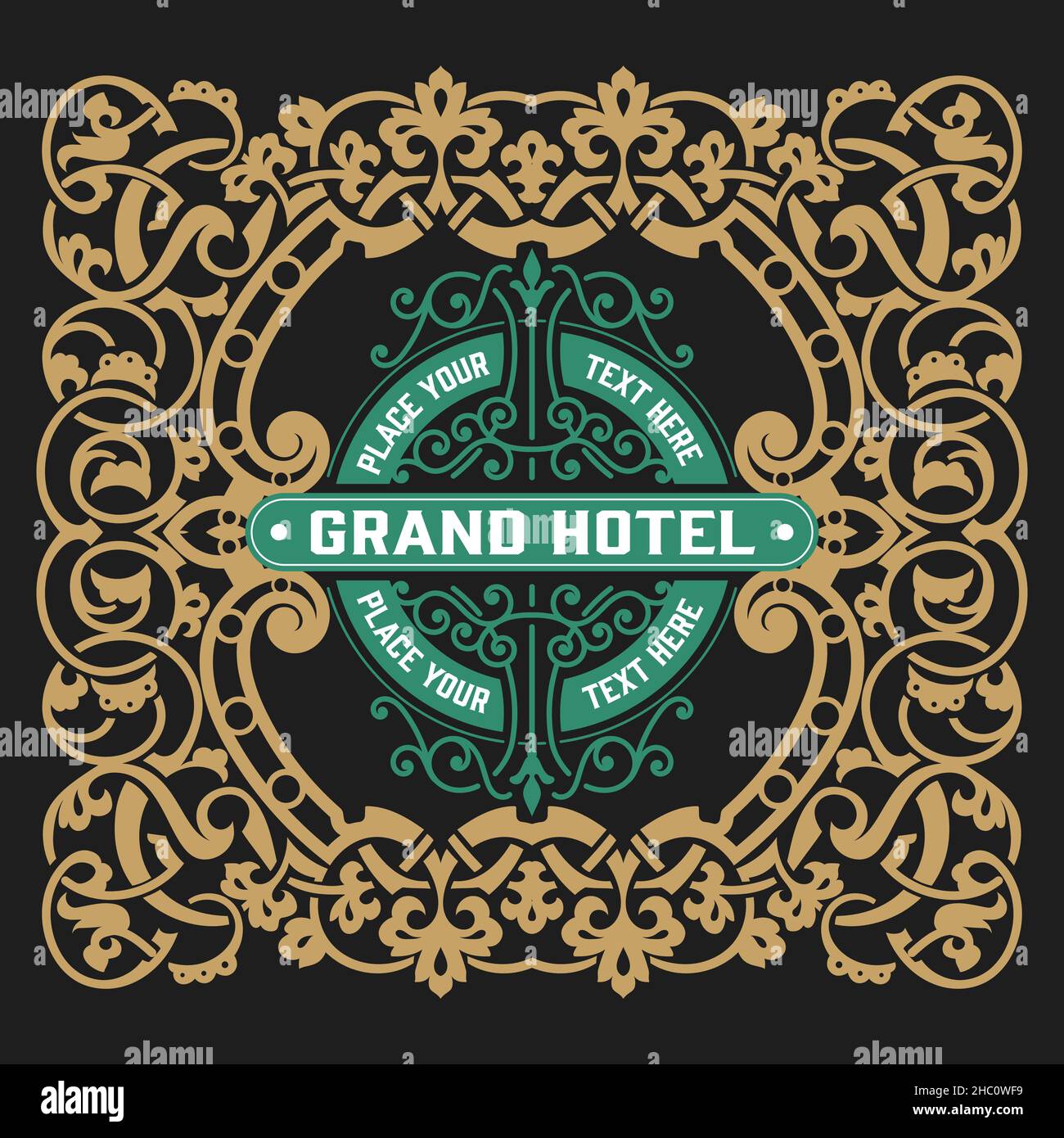 Western card with vintage style Stock Vector Image & Art - Alamy