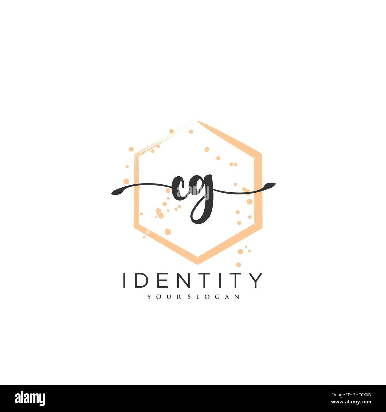 Cg logo handwriting hi-res stock photography and images - Alamy