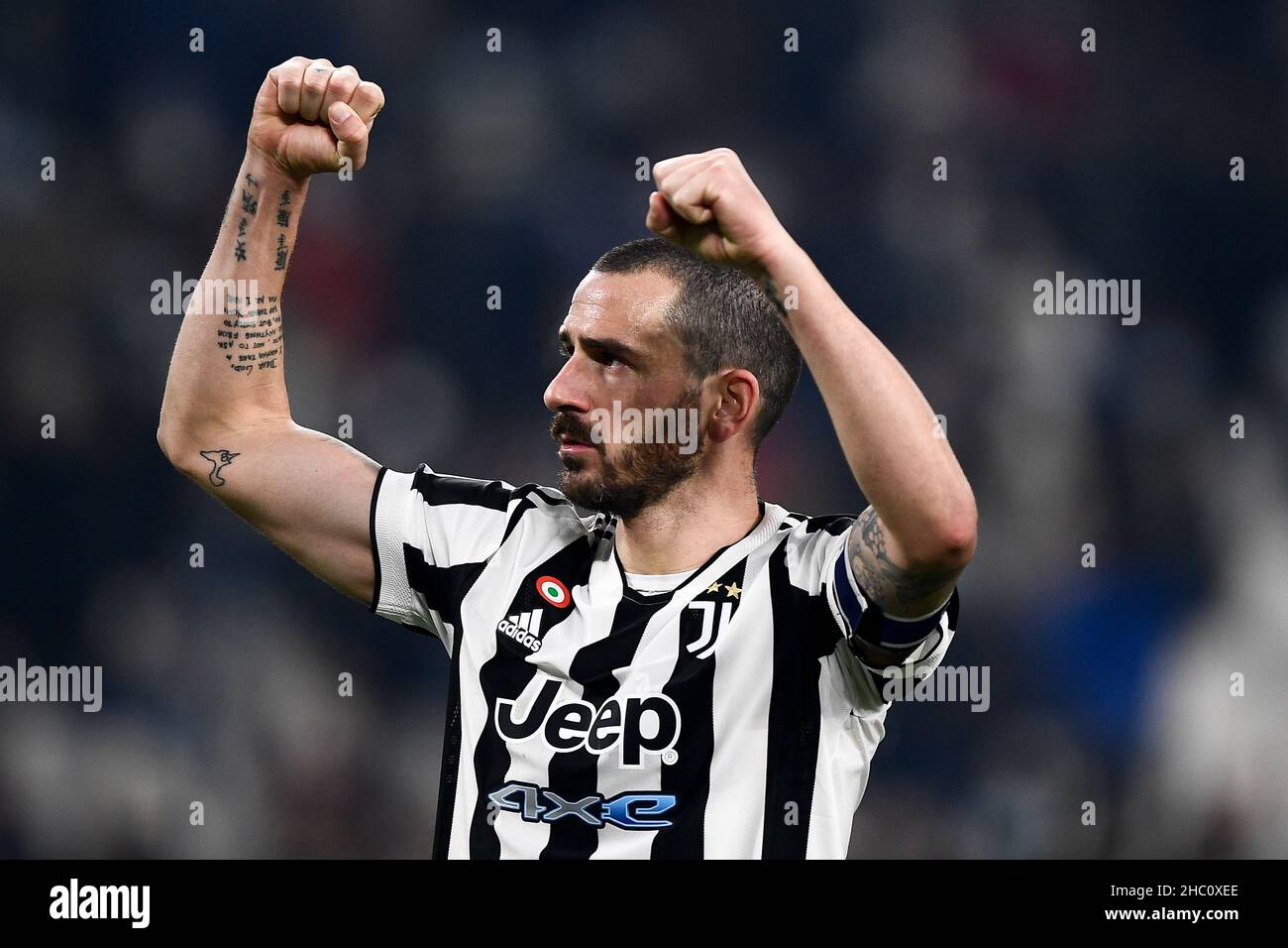 Bonucci celebrates hi-res stock photography and images - Alamy