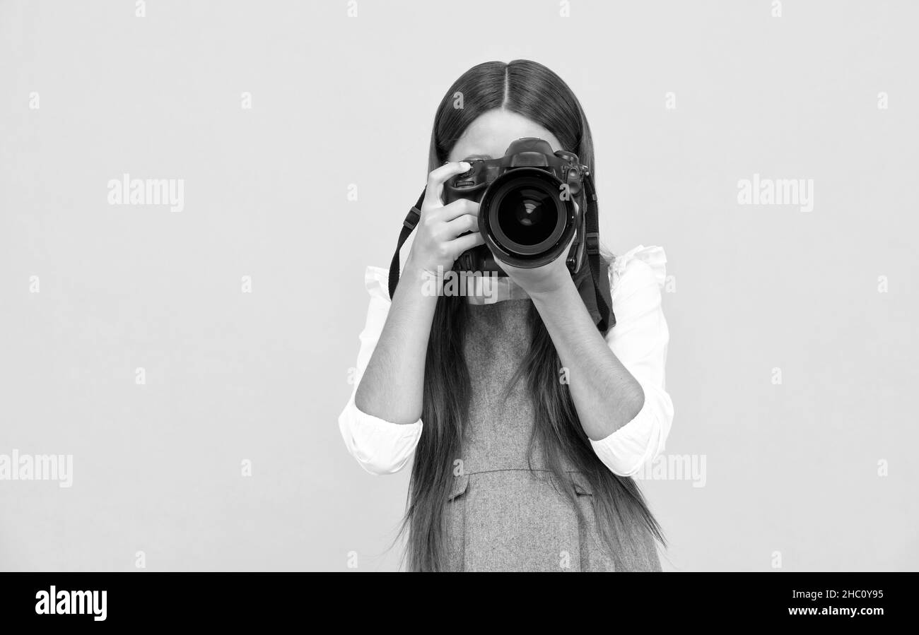 Teen photographer taking photo hi-res stock photography and images - Alamy