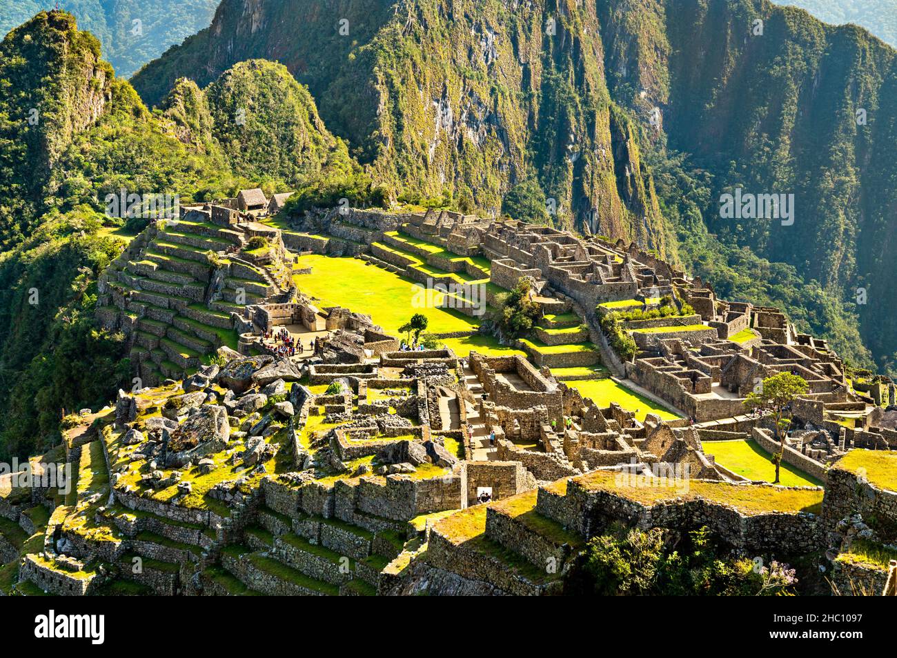 Machu Picchu Inca ruins in Peru, South America Stock Photo - Alamy