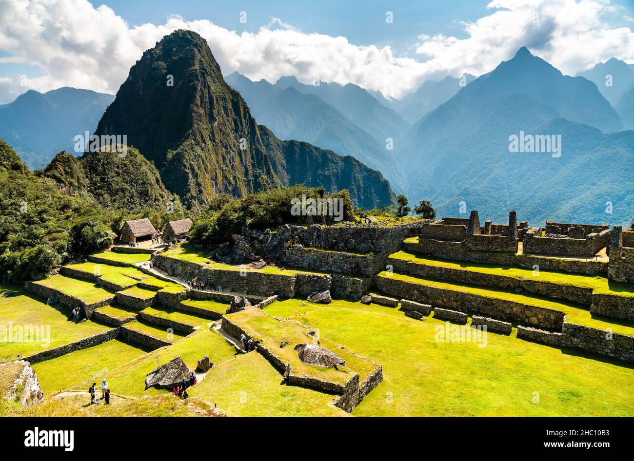 Machu Picchu Inca ruins in Peru, South America Stock Photo - Alamy