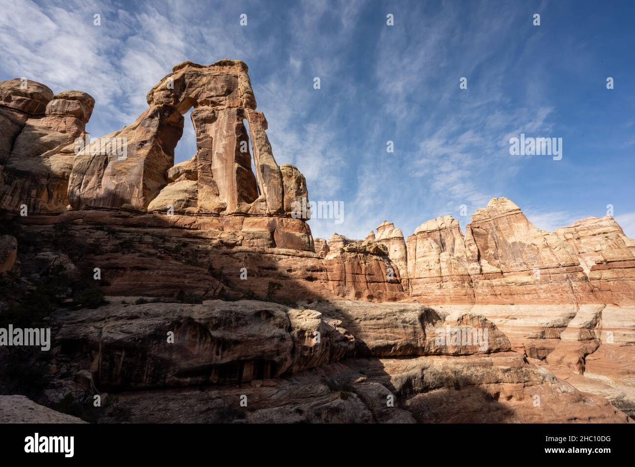 Canyonlands druid arch trail hi-res stock photography and images - Alamy