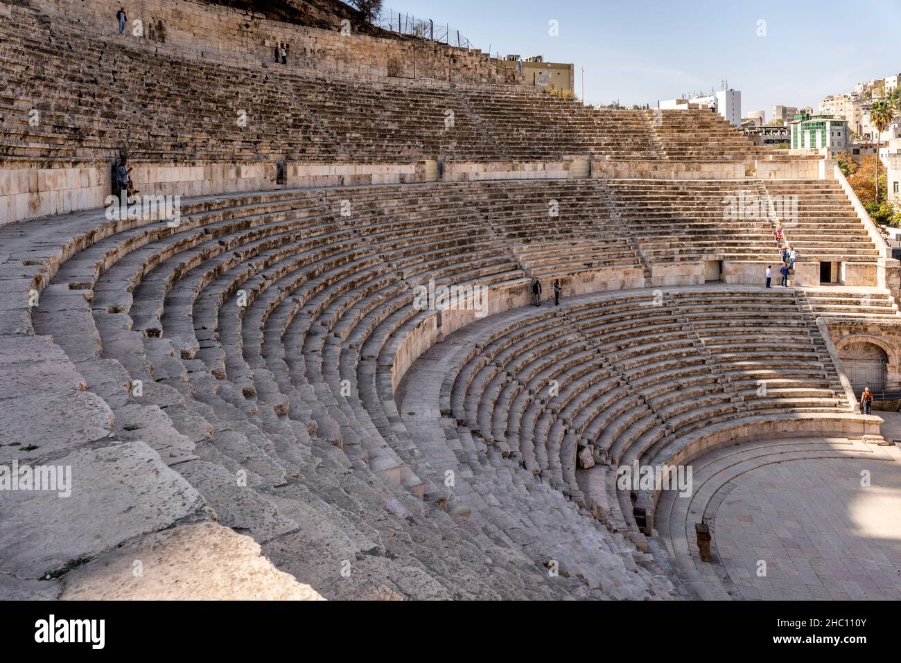 Roman amphitheatre amman hi-res stock photography and images - Alamy