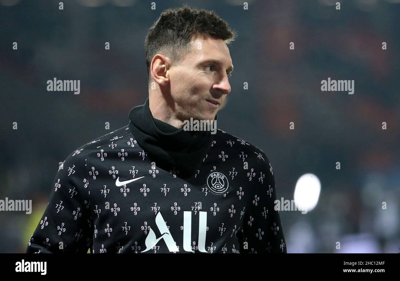 Lionel Messi of PSG during the French championship Ligue 1 football ...