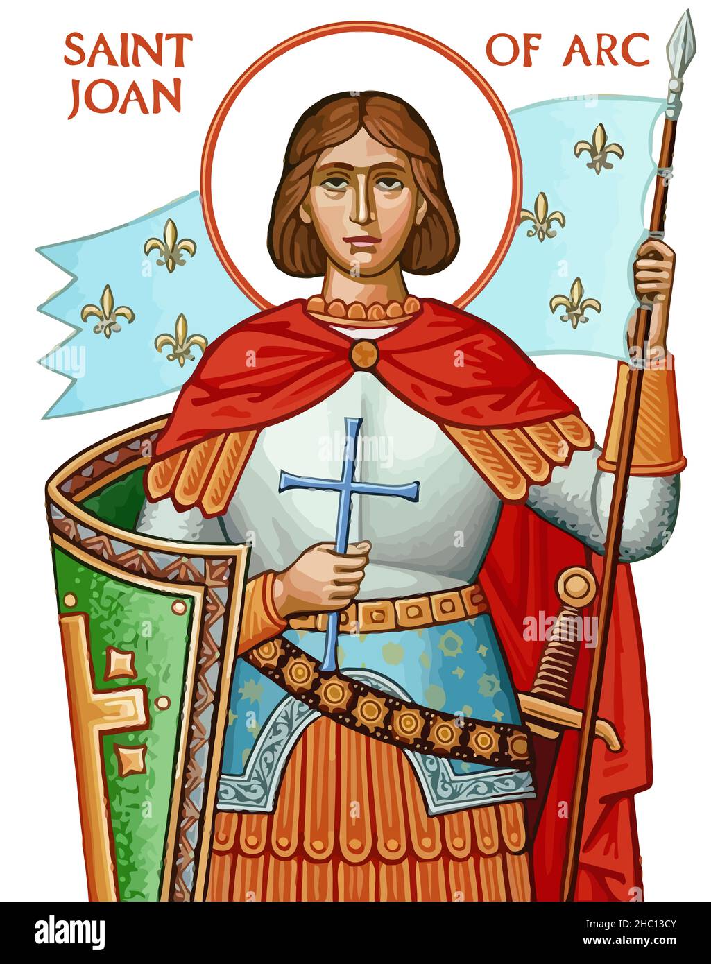 Knight heroine hi-res stock photography and images - Alamy