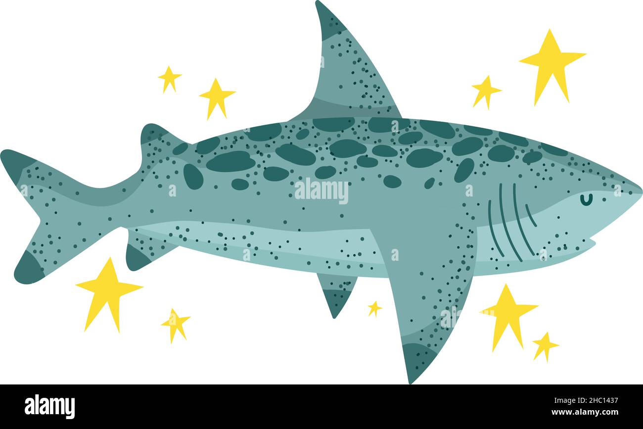 shark vector icon Stock Vector Image & Art - Alamy