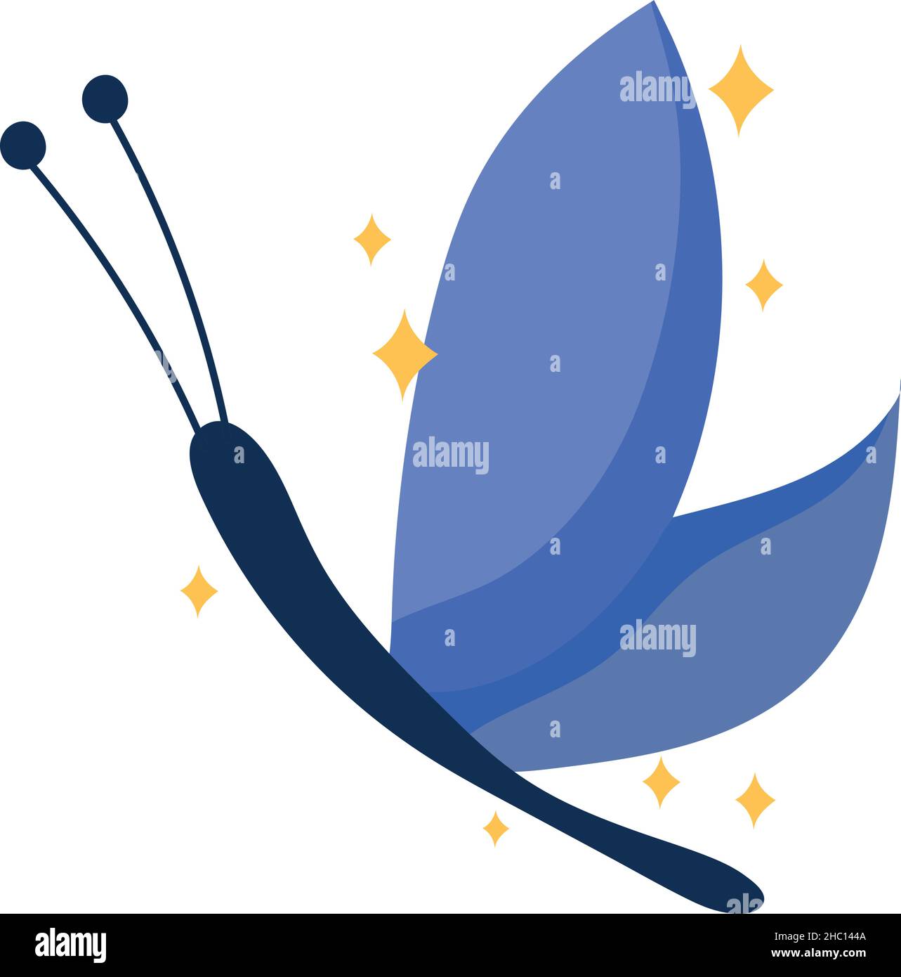 cute butterfly icon Stock Vector Image & Art - Alamy